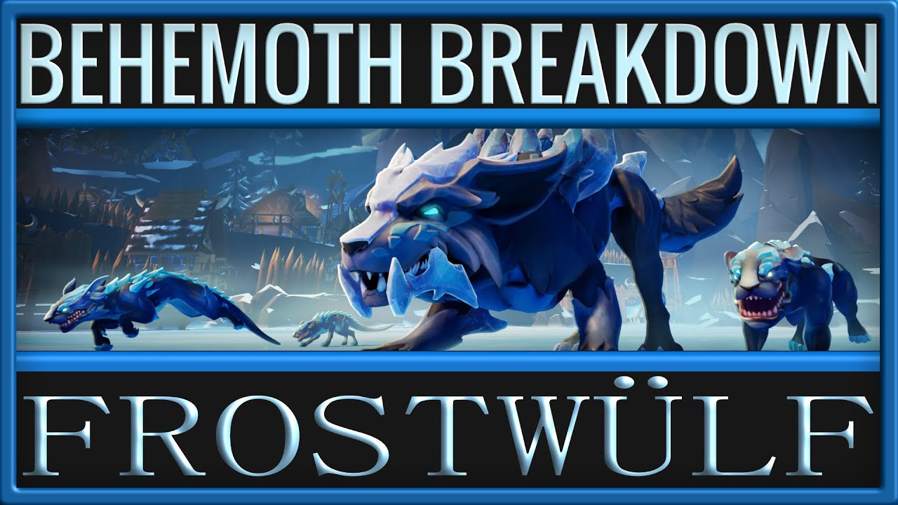 Dauntless Behemoth Breakdown: Frostwulf - YouTube