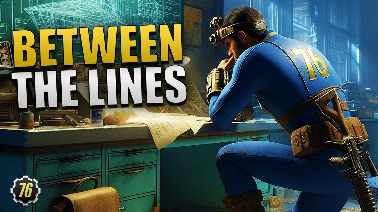 Fallout 76 Skyline Valley Between the Lines Quest Walk Thru - YouTube