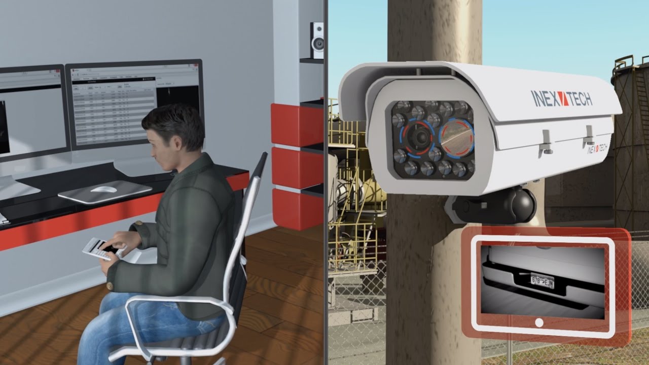 Inex Tech ALPR Camera System - YouTube