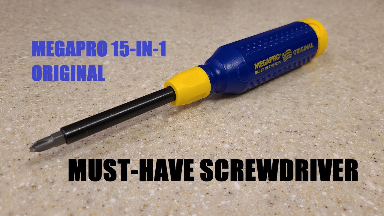 Megapro Original Screwdriver Review - More Than Just Multi-bit! - YouTube