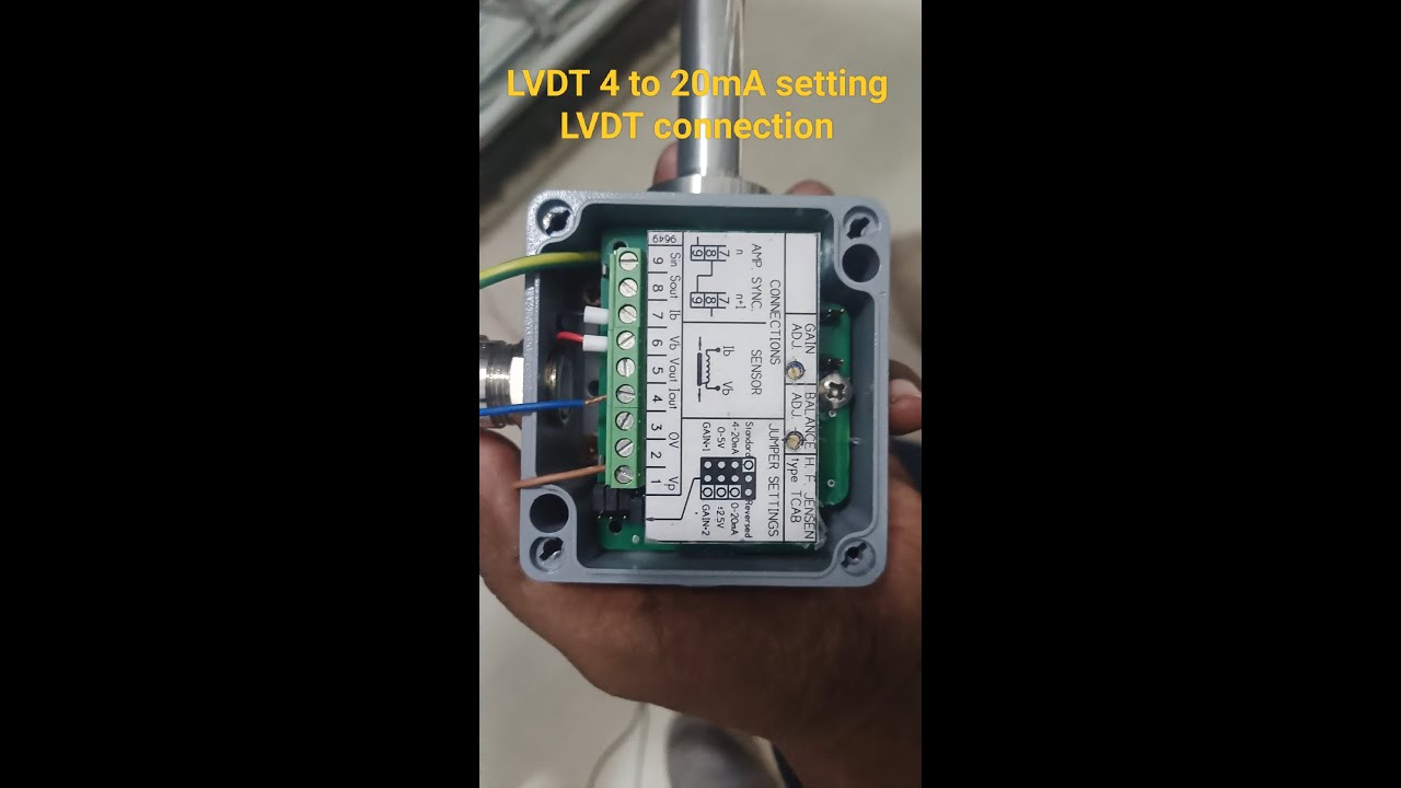 What is LVDT? LVDT wiring with PLC, LDW 16, Linear Variable ...