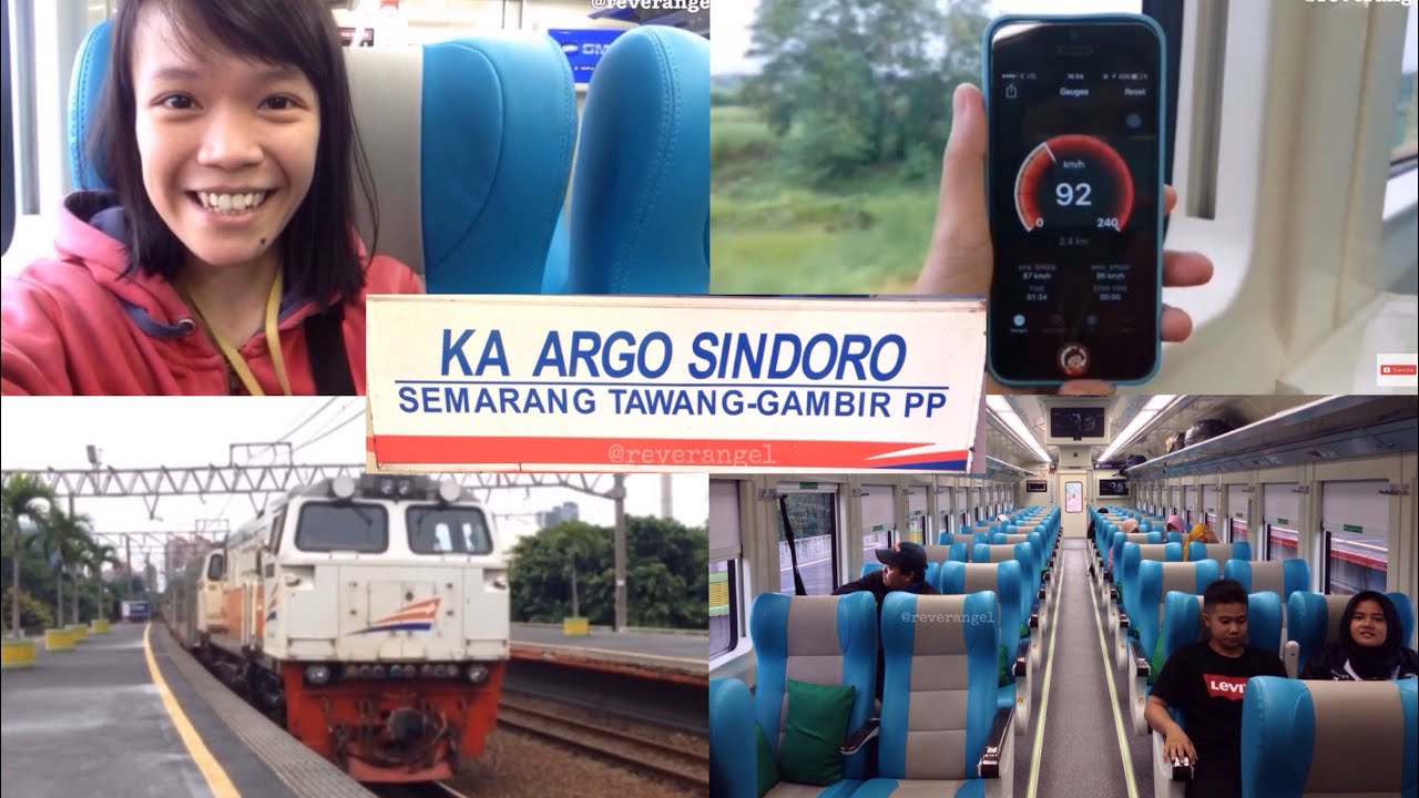 Trip Report - Naik Kereta Api Argo Sindoro - YouTube