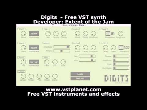 Digits - Free VST synth - vstplanet.com - YouTube