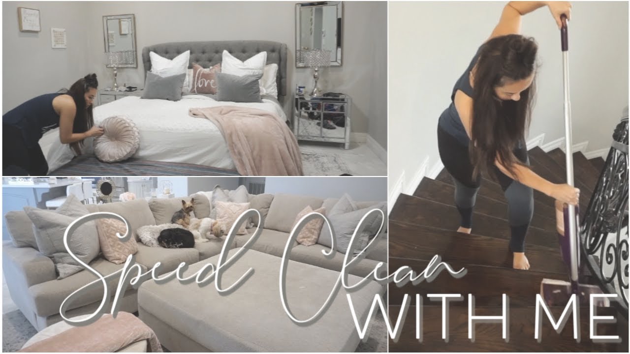 SPEED CLEAN WITH ME 2019 || POWER HOUR CLEANING MOTIVATION - YouTube