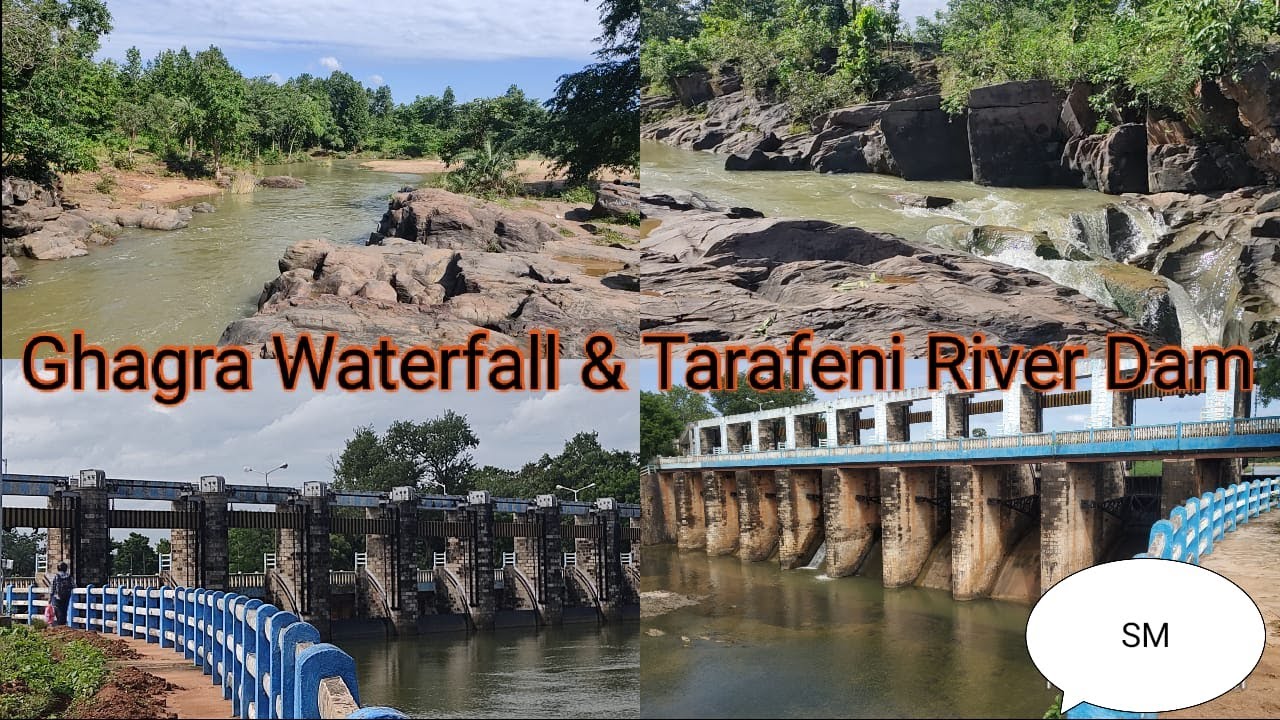 Ghagra Waterfall's view || Tarafeni River Barrage at Belpahari ...