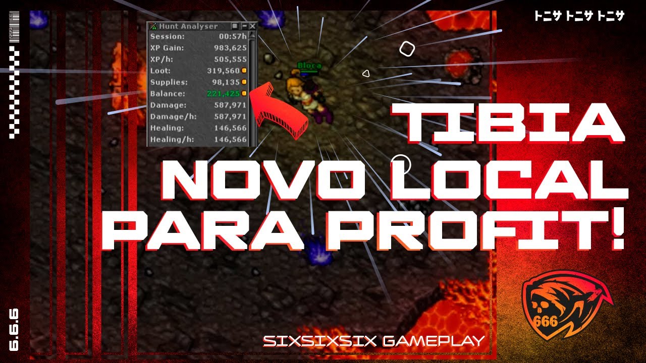TIBIA - Meu Novo Melhor Respawn - Hunting Full Profit! - YouTube