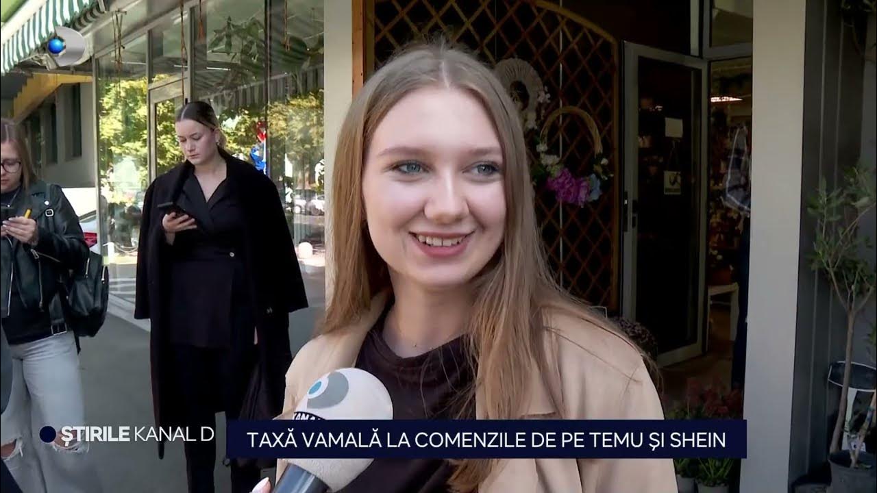 Stirile Kanal D - Taxa vamala la comenzile de pe Temu si Shein | Editie de seara - YouTube