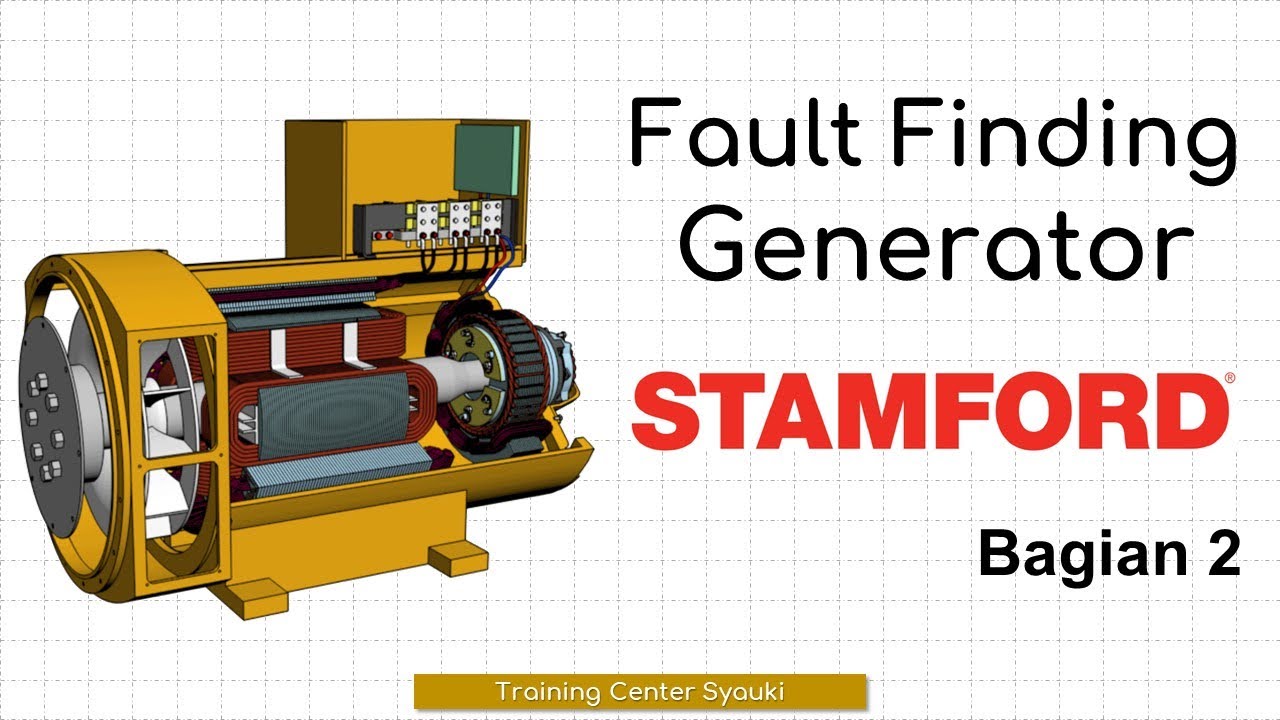 Troubleshoot stamford generator part 2 (pengujian main stator dan ...