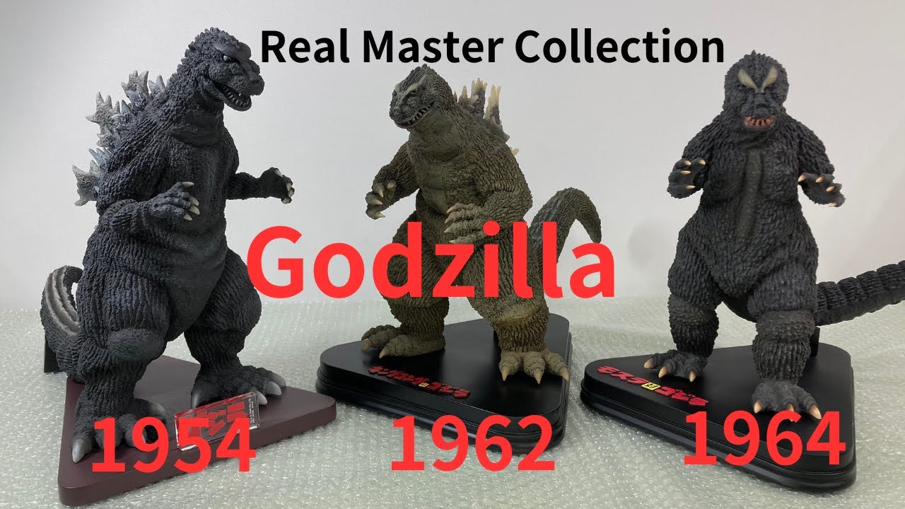 [Godzilla Real Master Collection] Godzilla 1954, Godzilla 1962 ...