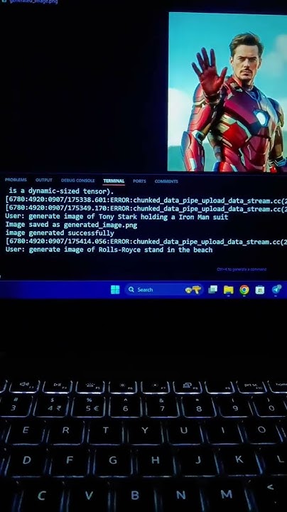 Text to image using python with Jarvis #chatgpt #programming #computervision #python # ...
