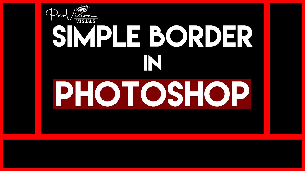How To Make Simple Led Screen Png Border In Photoshop /ProVision ...