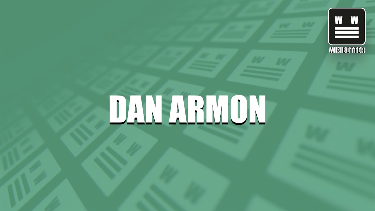 Dan Armon - YouTube