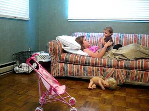 Babydoll scares Baby