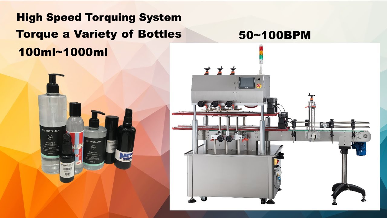 High Speed Torque Capping System (#303) - YouTube