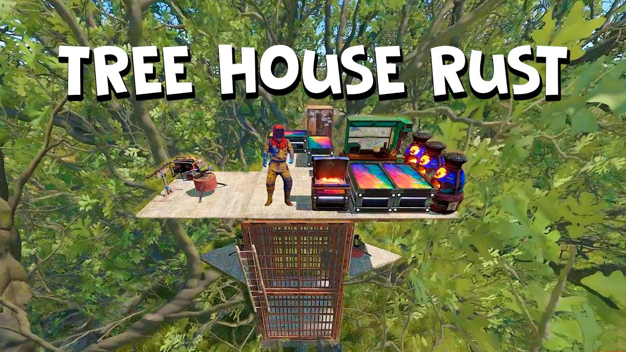 TREE HOUSE in RUST - YouTube