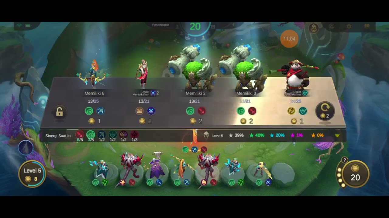 Cara bermain rya skill 1 MAGIC CHESS [Weapon master WM + Nature Spirit ...