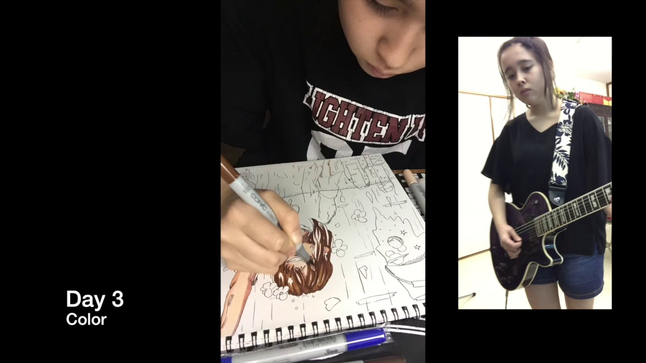 Art Soundtrack #1(original drawing + music) - YouTube