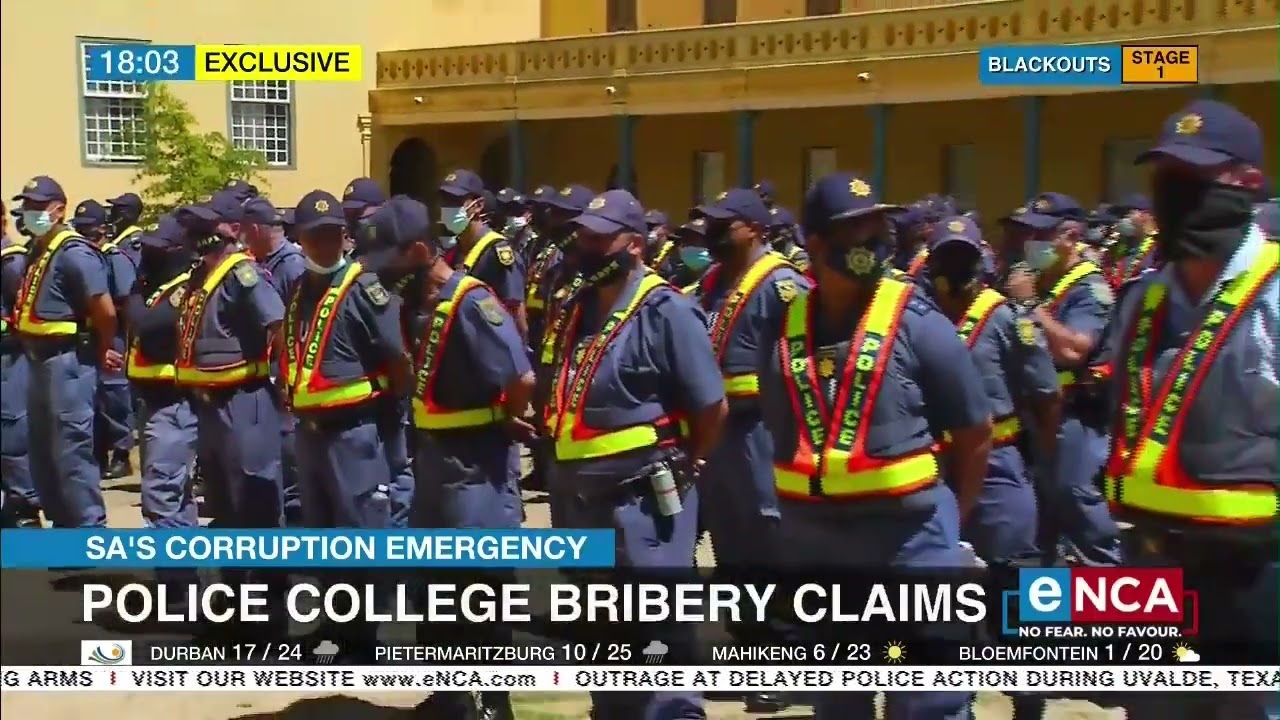 Exclusive: Police college bribery claims - YouTube