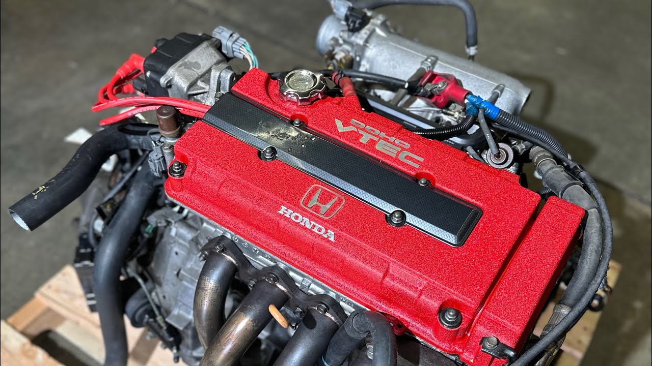 JDM Honda B18C Type R - Compression Test @JDMOFCALIFORNIA - YouTube