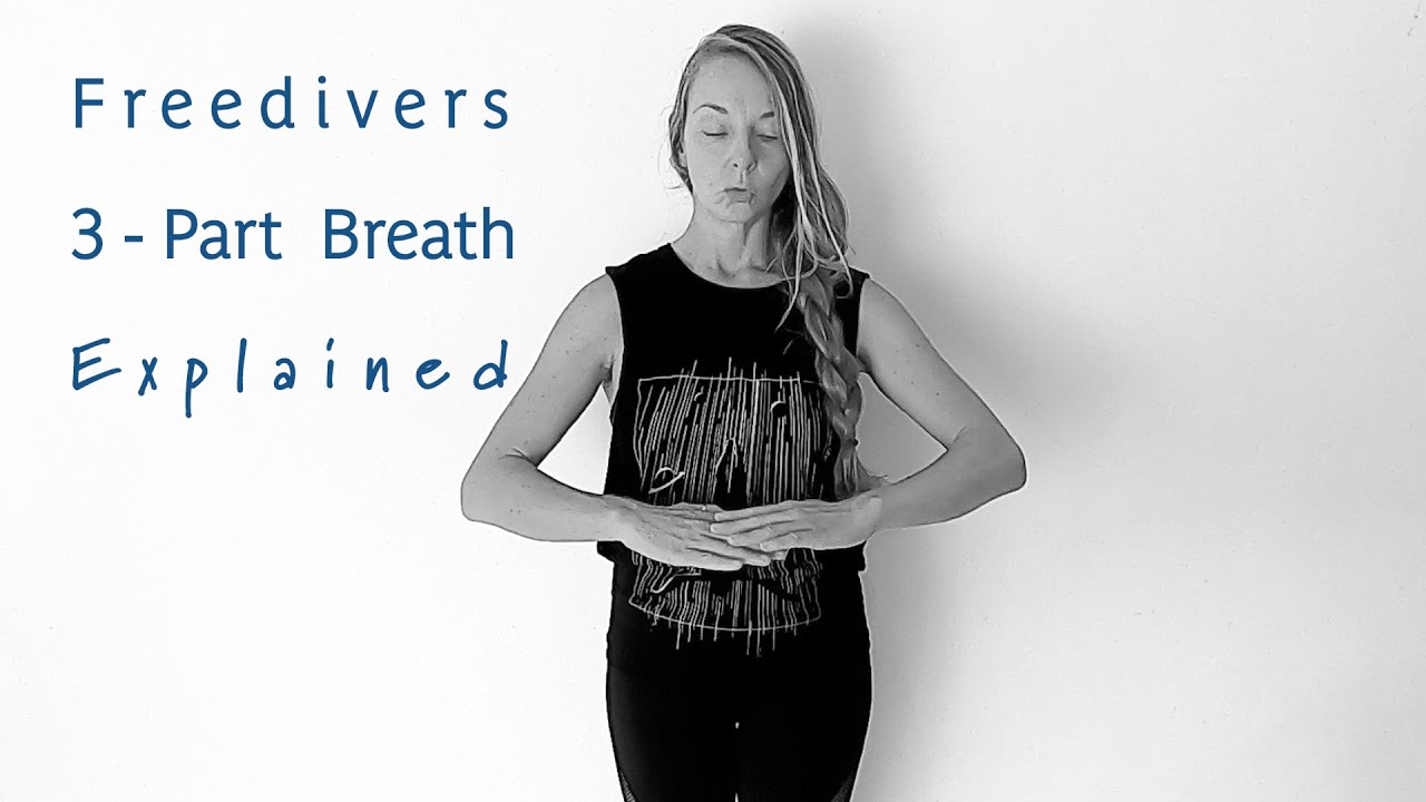 Freedivers 3 - part breathing for healthy lungs - YouTube