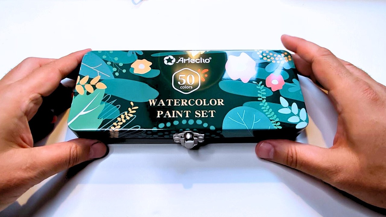 Easy Watercolor idea | Cute Whimsical Houses - YouTube