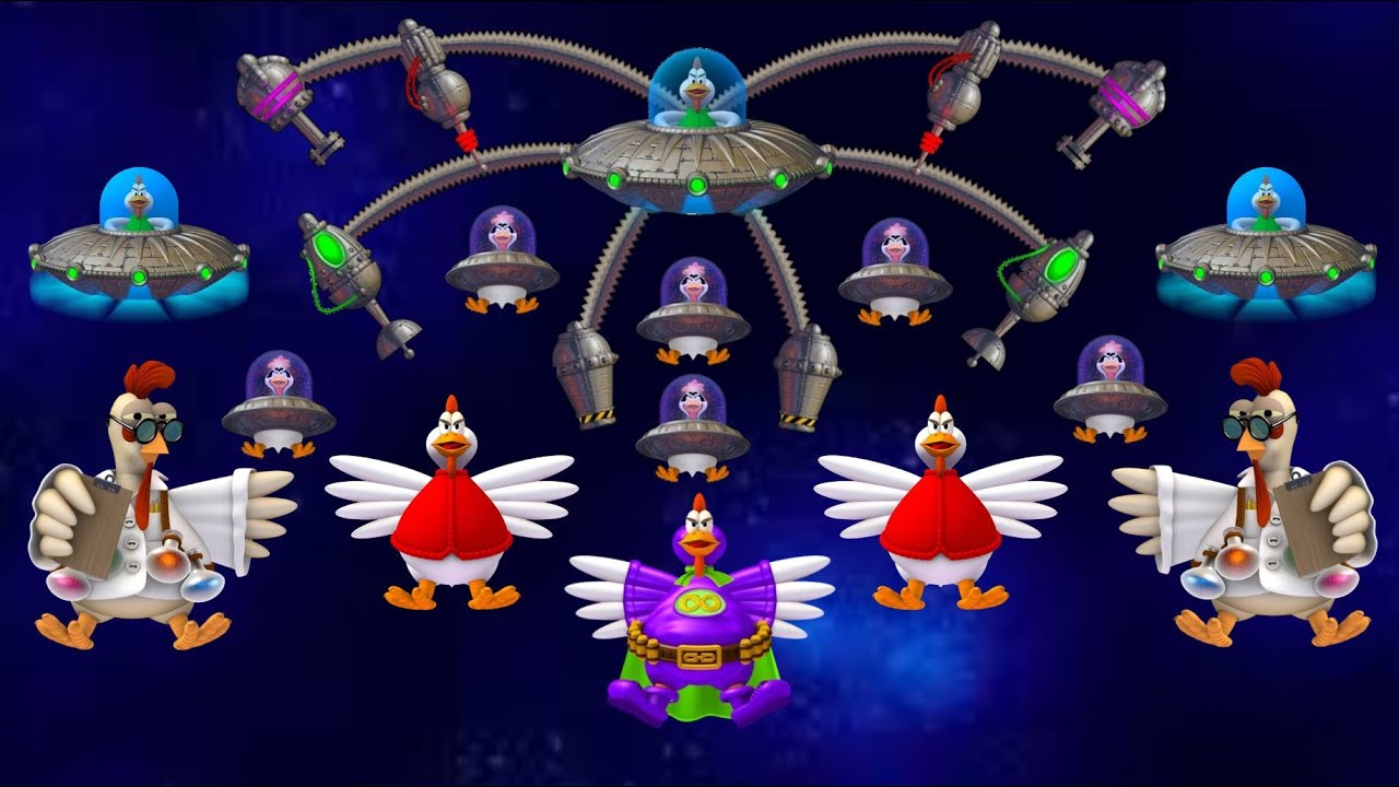 Chicken Invaders 4 Easter Boss #10 🎮 | Nonari Player | - YouTube