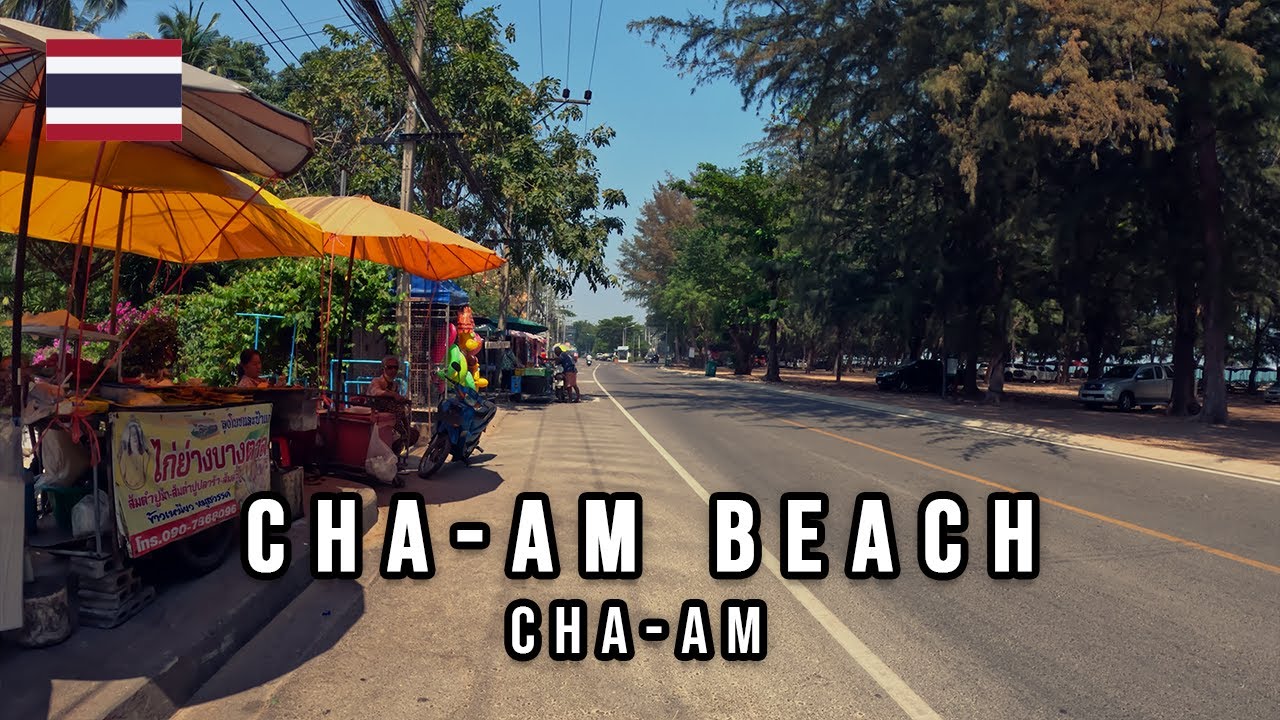 Cha-Am Beach, Small Fishing Town Near Hua Hin Thailand 🇹🇭 - YouTube
