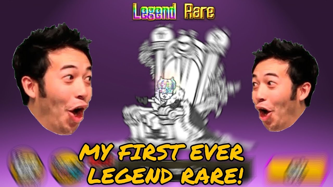 I finally got my first ever Legend Rare in The Battle Cats - YouTube