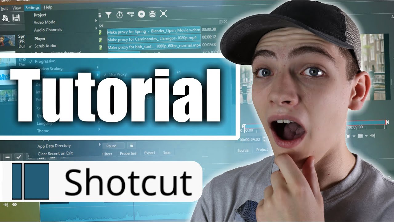 ShotCut Basic Walkthrough - YouTube