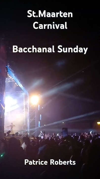 patrice roberts St.Maarten Carnival 2024 Bachanal Sunday - YouTube