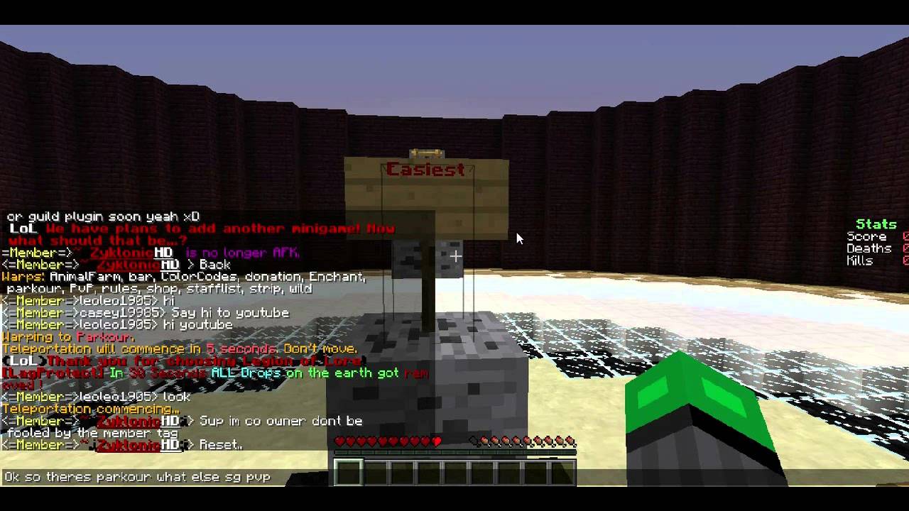 Minecraft Server Needs Staff 1.7.2 - YouTube