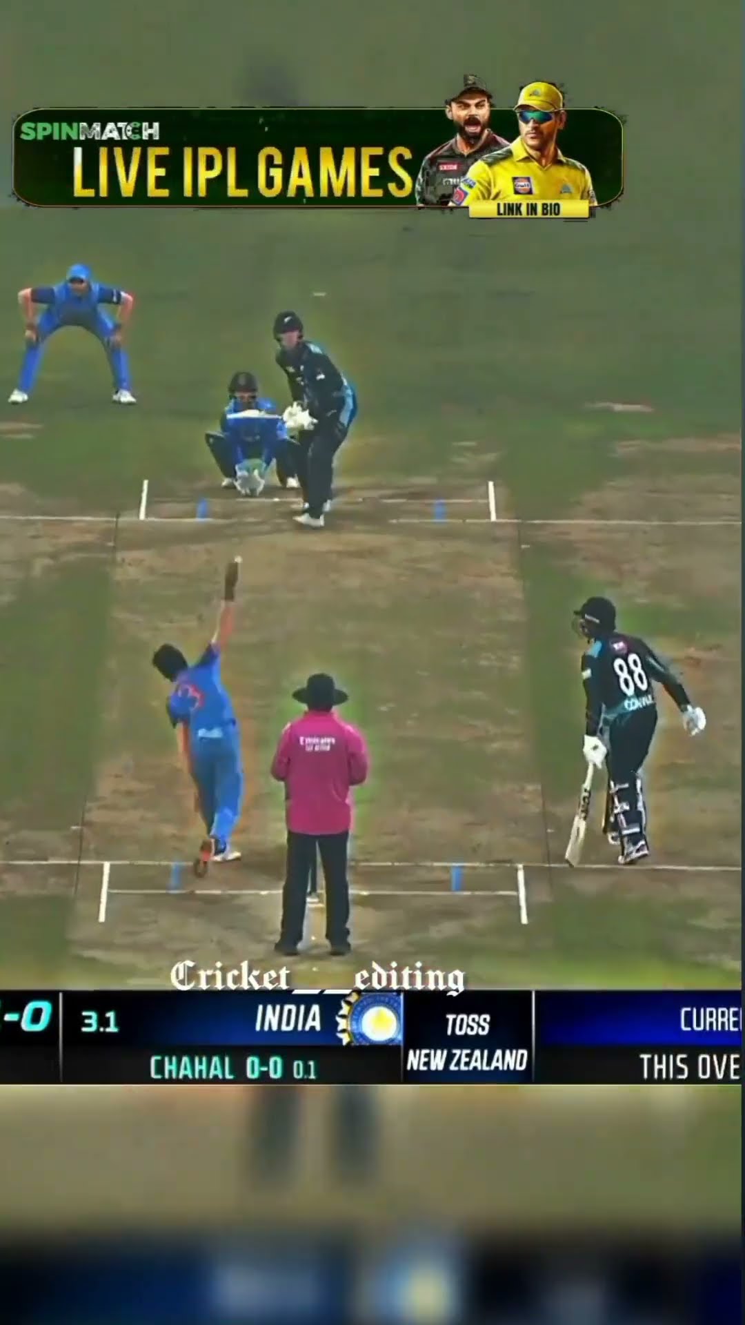 Chahal Wicket Khel Toh Sab Milegi Dhoom Main Hoon Wicket Tera Naya Naam Cricket Icc