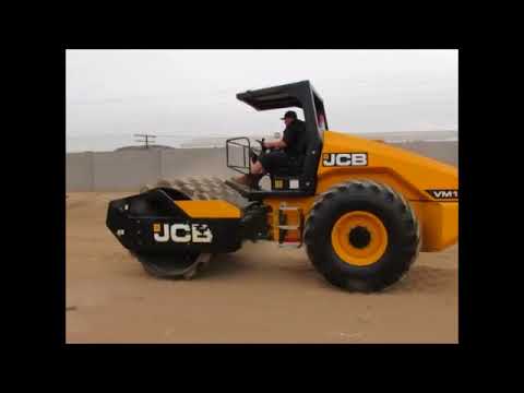 Sold! 2015 JCB VM117 83" Pad Foot Single Drum Vibratory Roller bidadoo ...