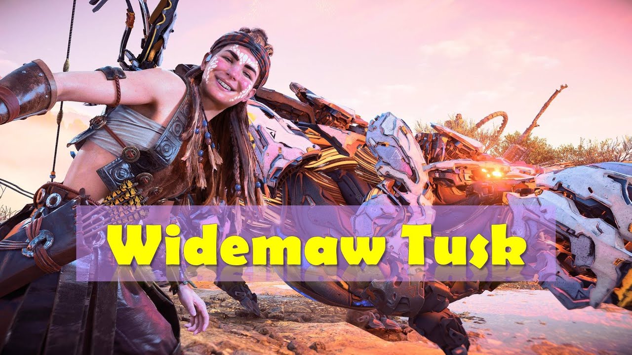 Horizon Forbidden West - How to Get Widemaw Tusk | Hard Difficulty ...