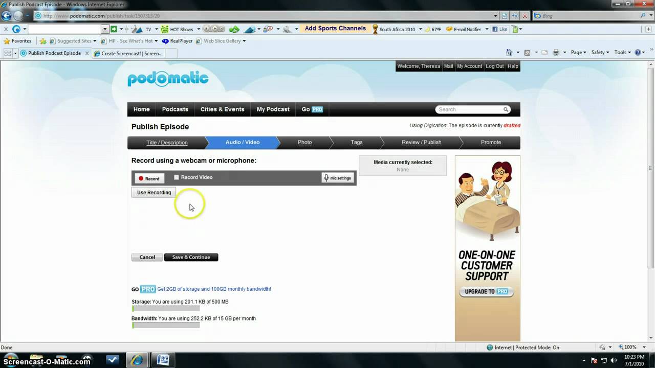 Podomatic - YouTube