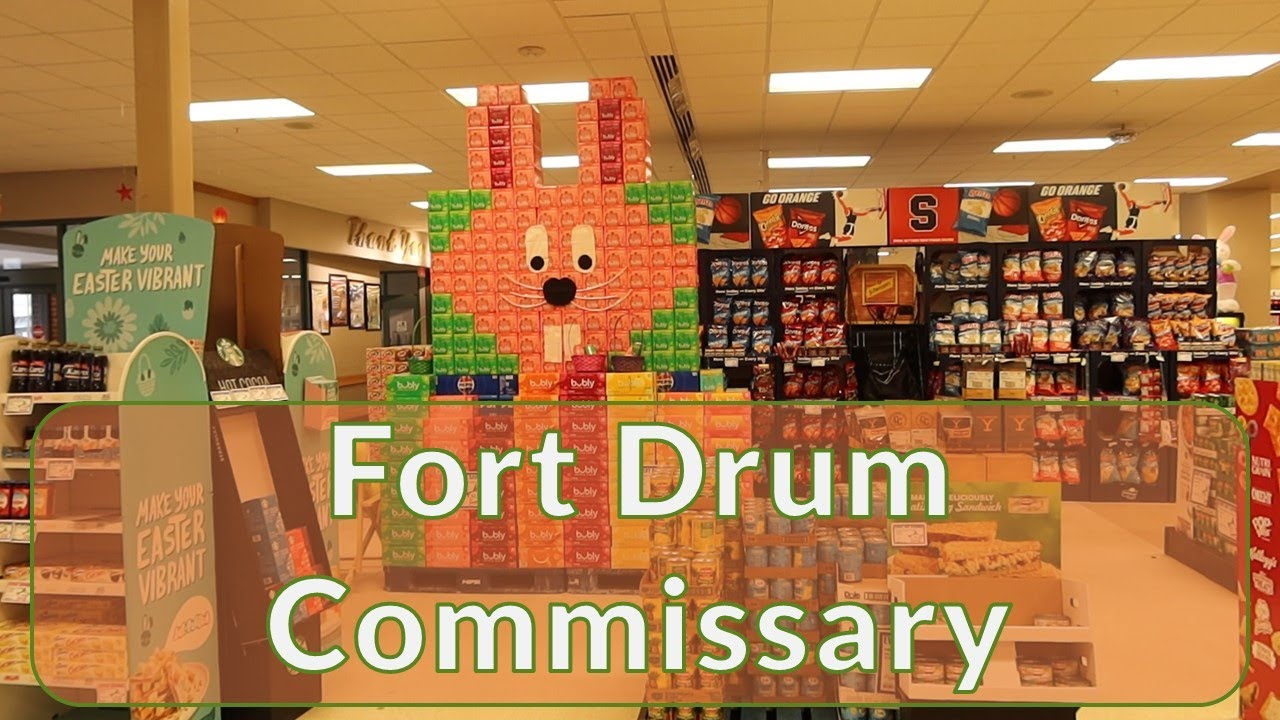 Shopping at the Commissary for the First Time! Fort Drum, NY in March ...