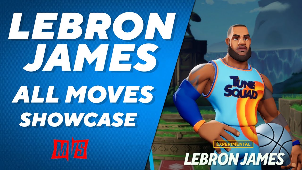 Multiversus: Lebron James Moves Showcase | Watch All Moves Lebron James ...