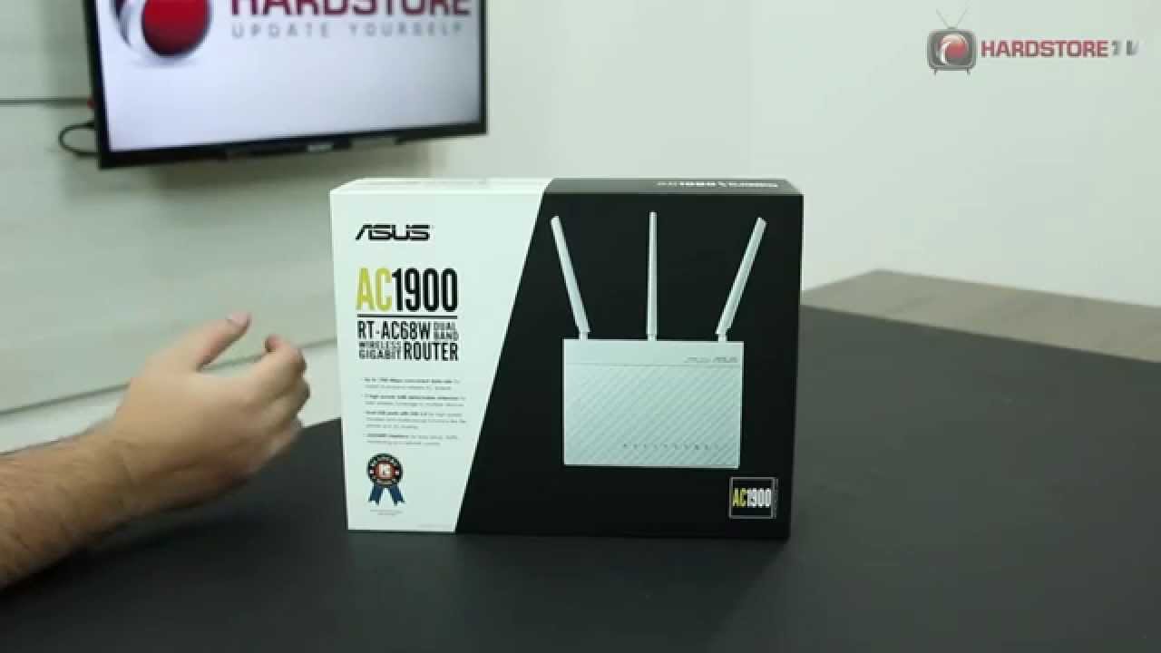 ASUS - AC1900/RT-AC68W - Unboxing/Overview - YouTube