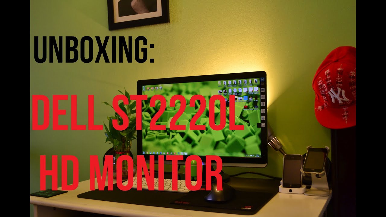 Unboxing: Dell ST2220L 21.5'' HD Monitor - YouTube