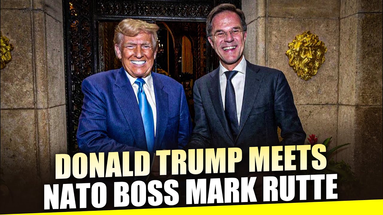 File Visuals | US President Donald Trump meets NATO Chief Mark Rutte ...