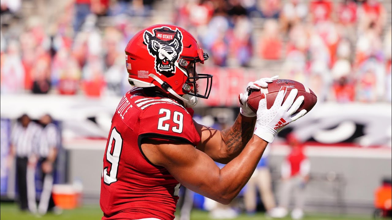 Christopher Toudle 2021 highlights | NC State WR - YouTube
