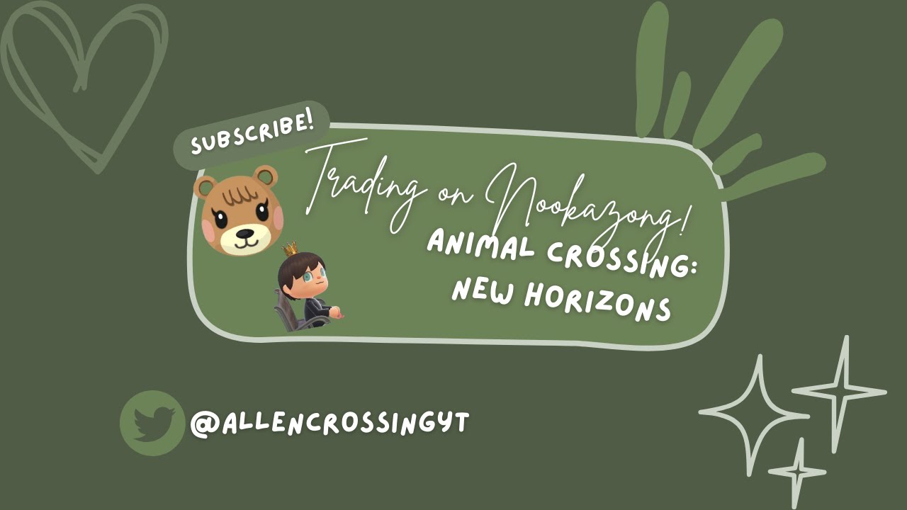 Animal Crossing: New Horizons - Trading on Nookazon! - YouTube