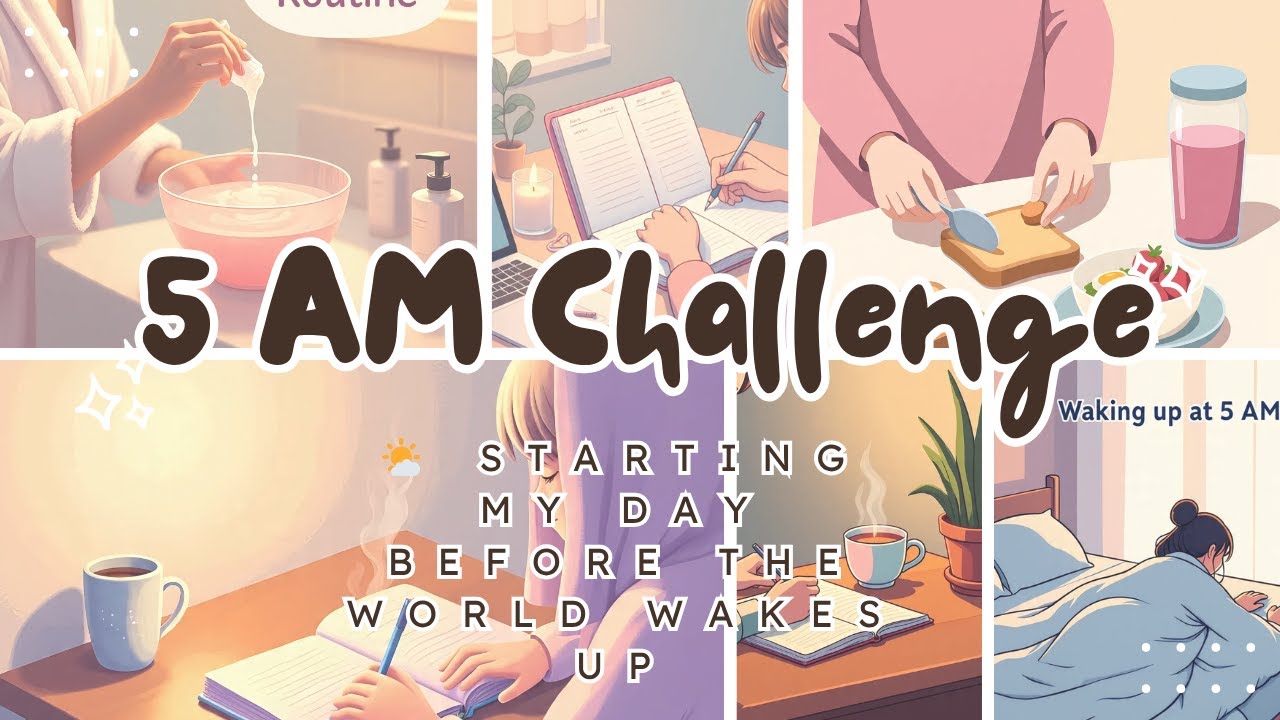 5 AM Challenge 🌤️ Starting My Day Before the World Wakes Up - YouTube