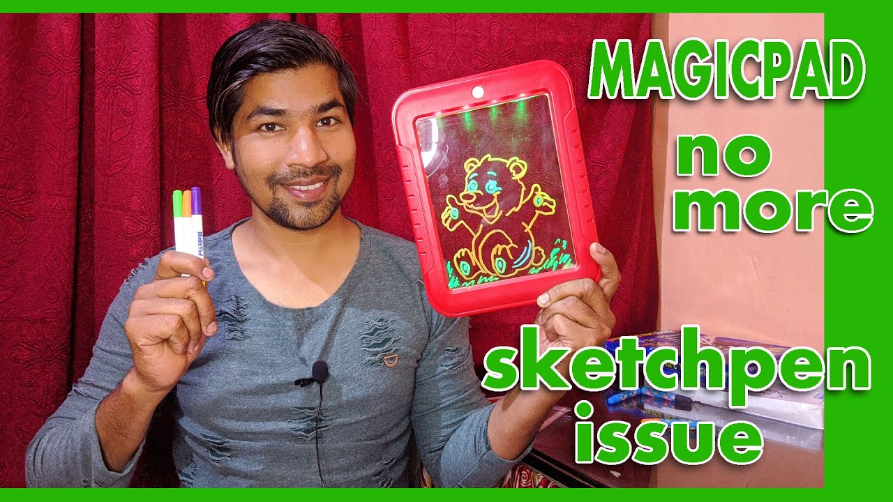 Magicpad | Sketch Pen Replace | Magic Sketch Pad - YouTube