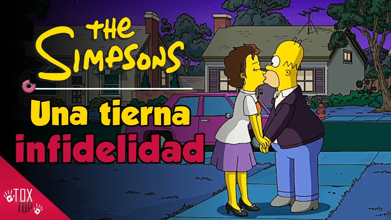 La amante de Homero | Los Simpson - YouTube
