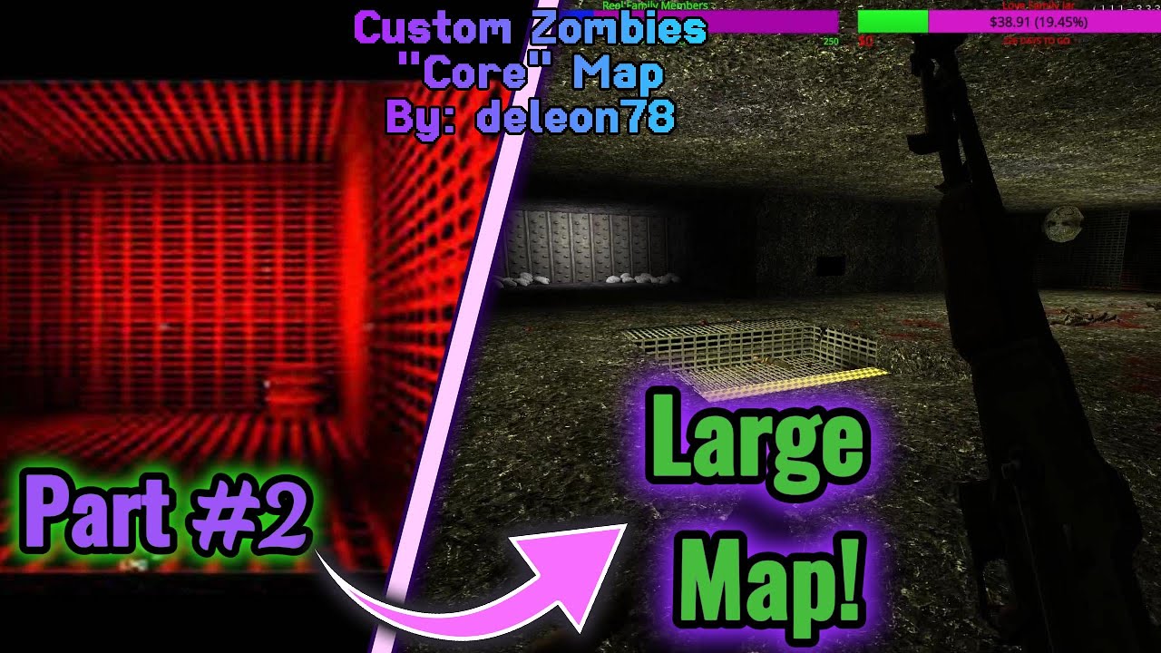 Custom Zombies Solo "Core" Map Part #2 - YouTube
