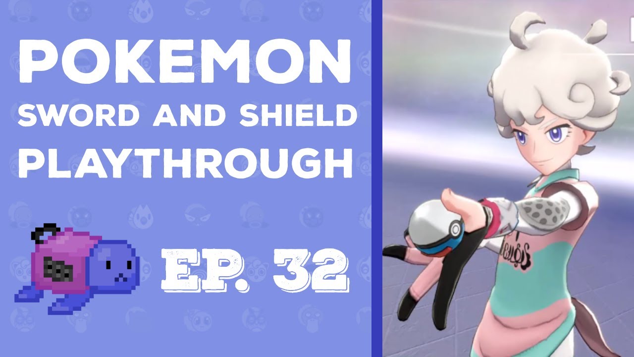 Pokemon Sword & Shield - EP. 32 Battle against Gym leader Bede! - No ...