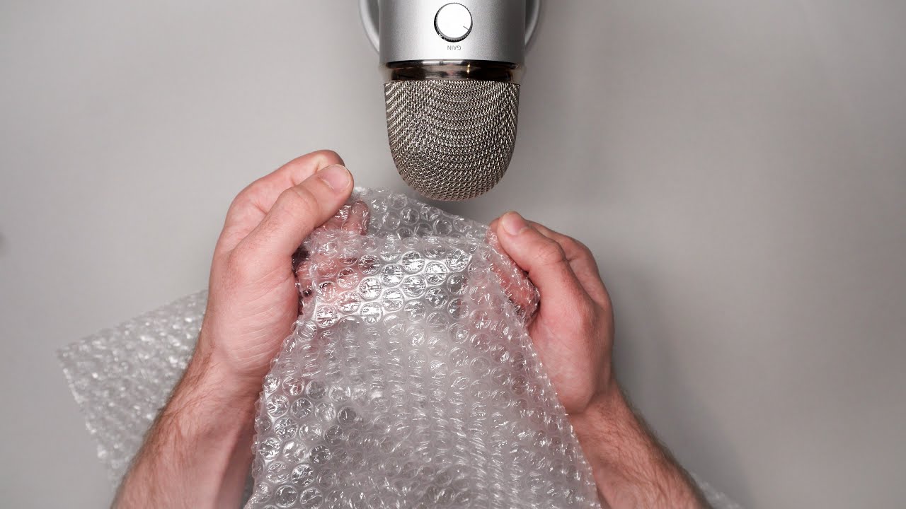 ASMR Bubble Wrap - Popping, Plastic Sounds, No Talking - YouTube