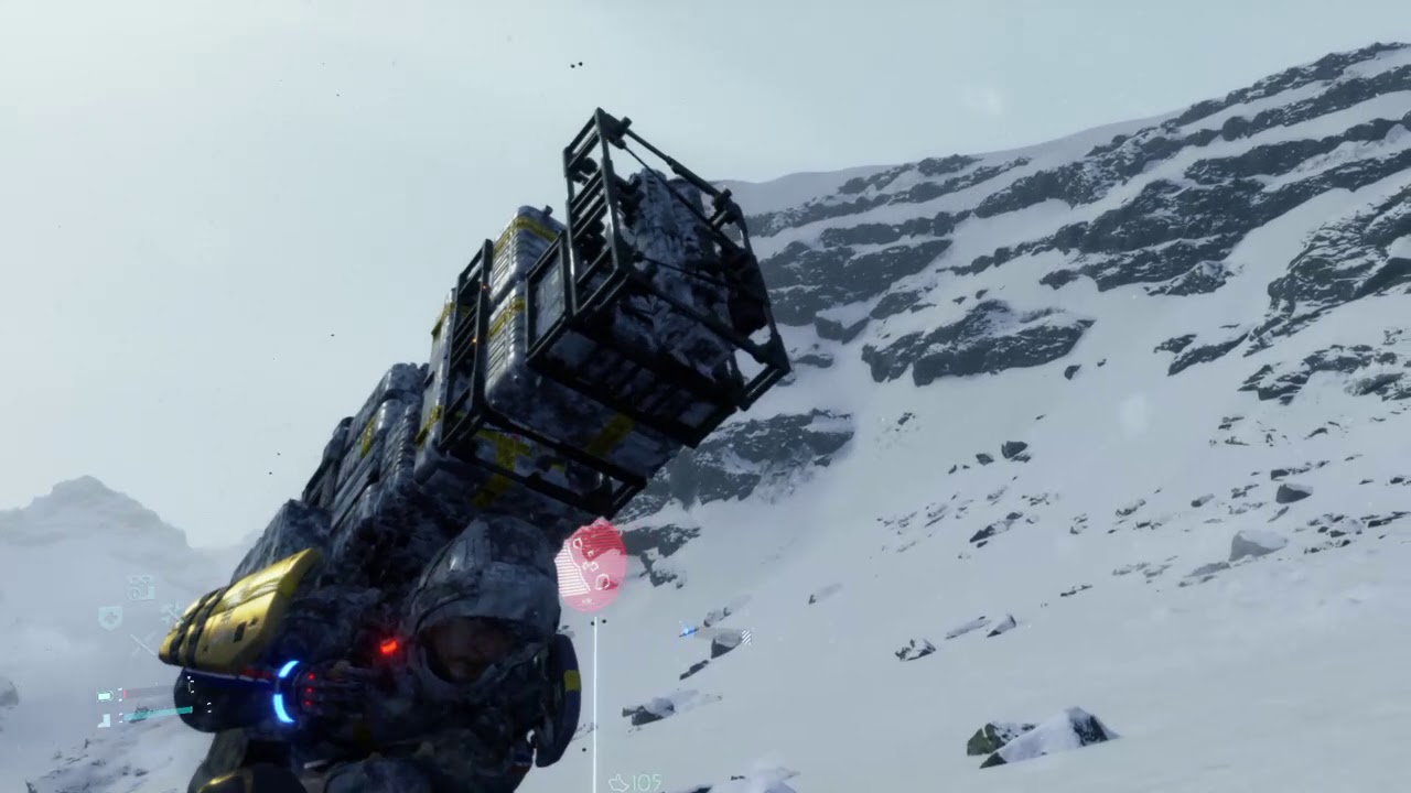 DEATH STRANDING Falling Rocks - YouTube