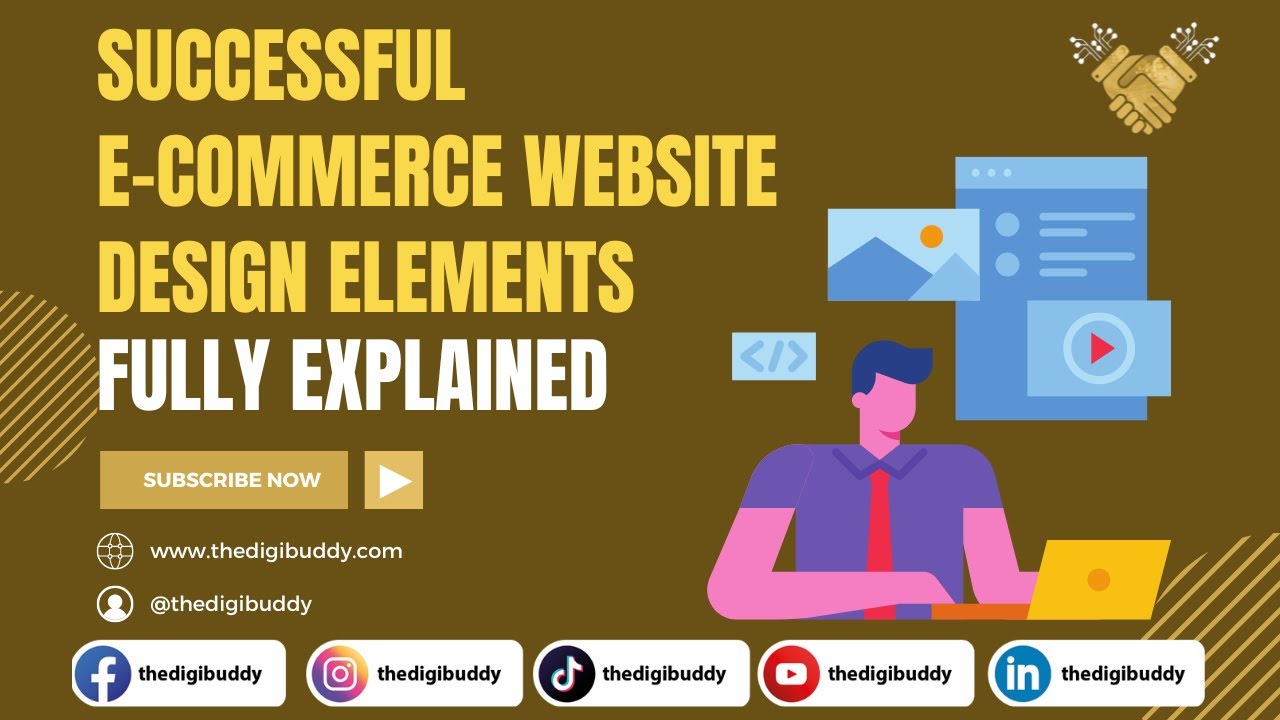 Fully Explained Successful E-Commerce Website Design Elements - YouTube